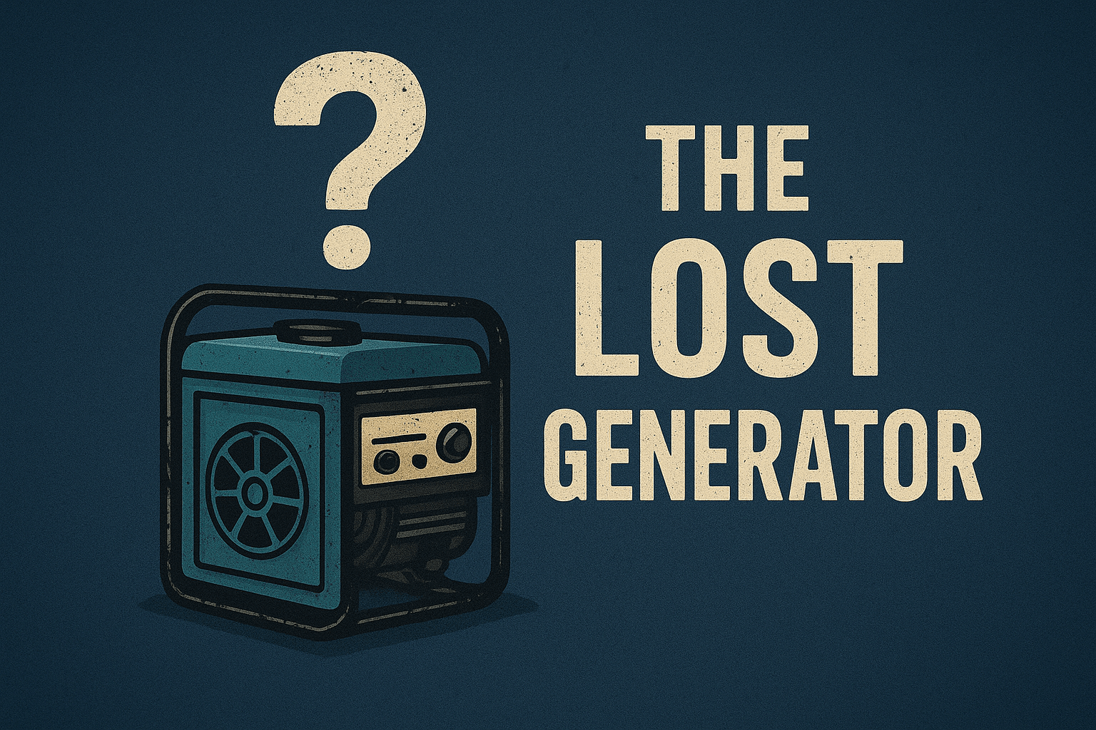 The Lost Generator Building Your Own Power Source in 2025 - motinahub.com
